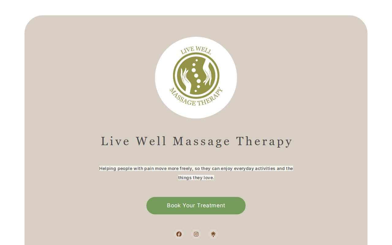 Live Well Massage Therapy